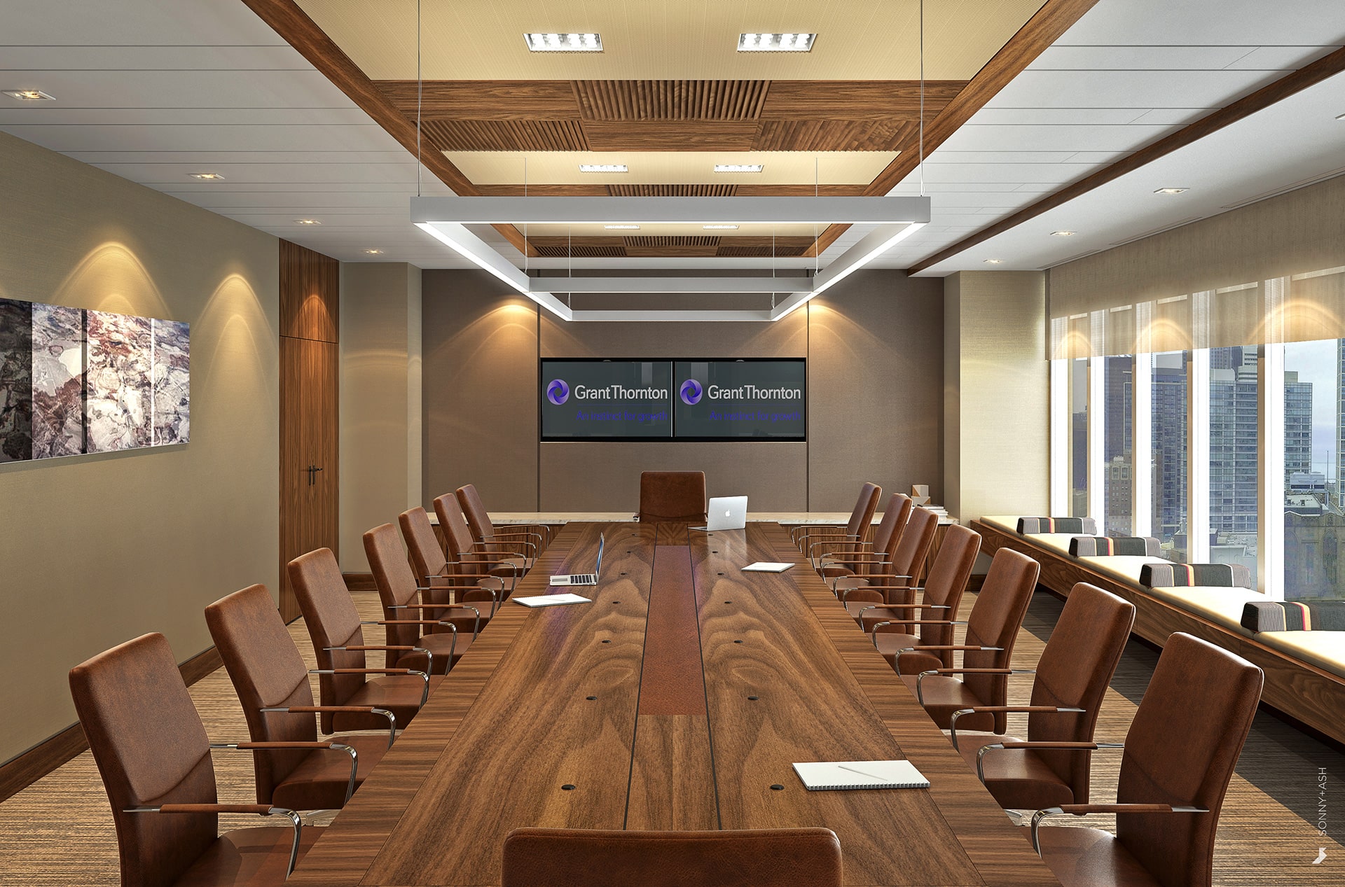 Office 3d Rendering, Corporate Office 3d Rrendering Chicago